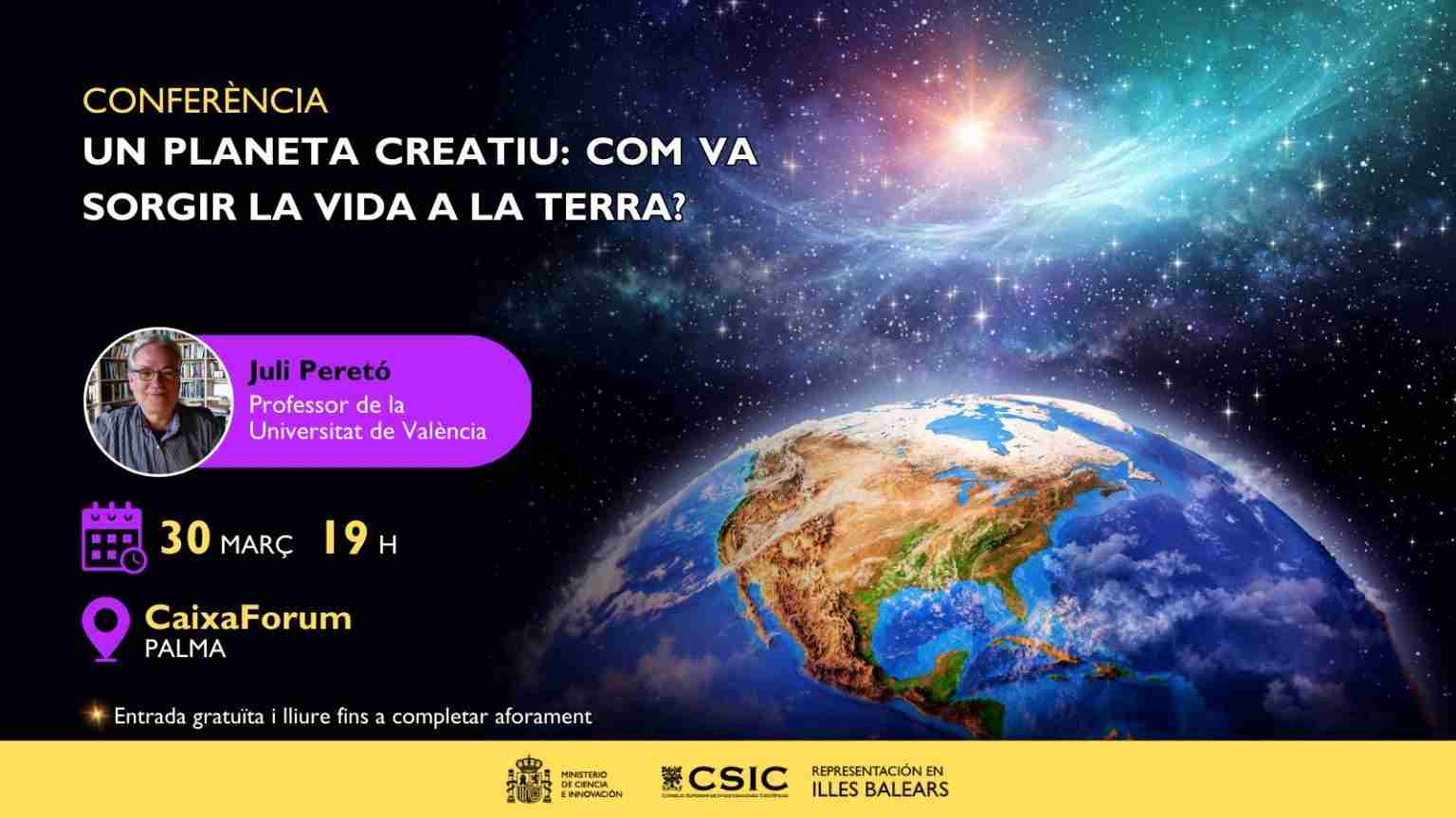 Un planeta creativo: ¿cómo surge la vida en la Tierra? | #EventoCiencia